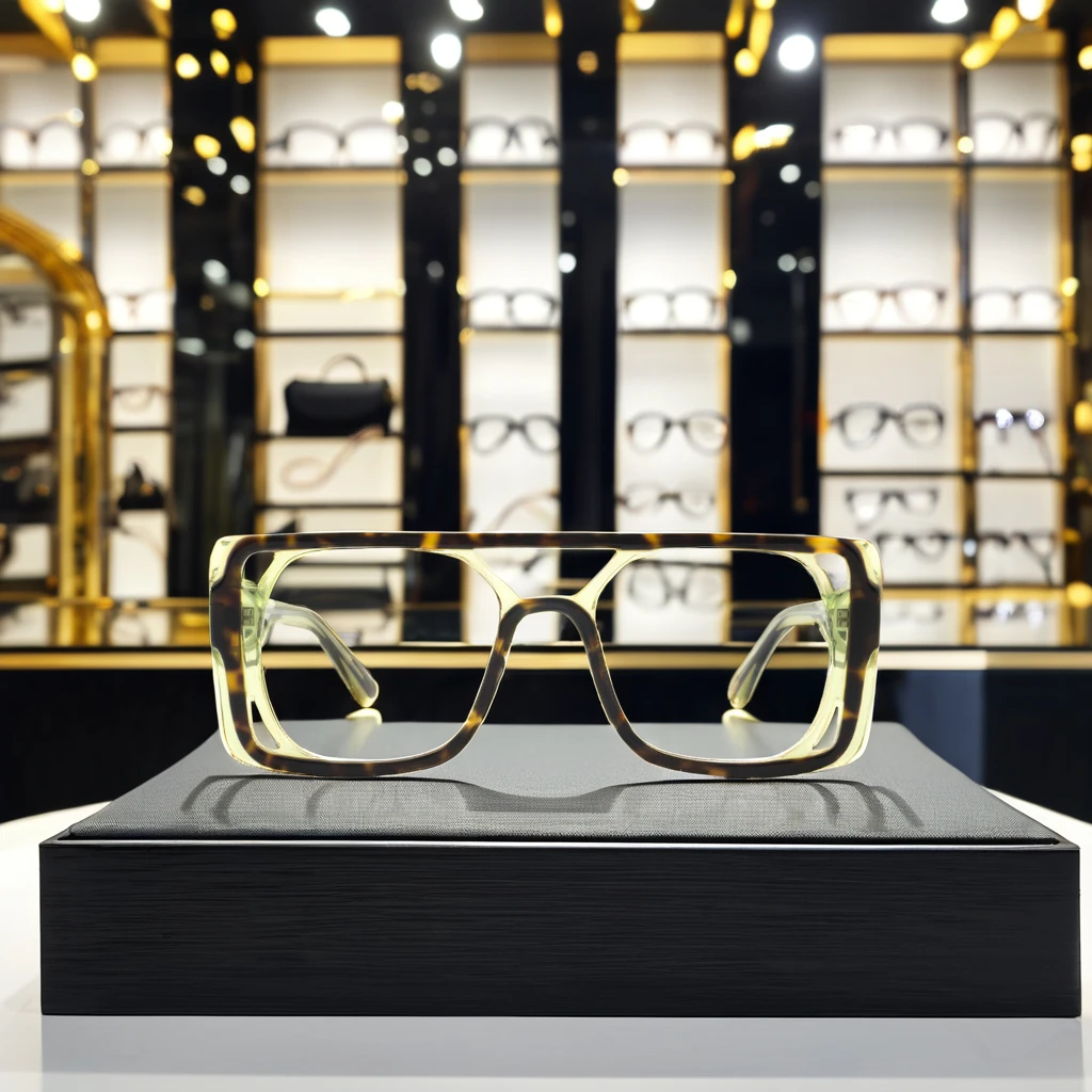 New Design Big Size High Quality Acetate Eye Glasses Ready Stock ...