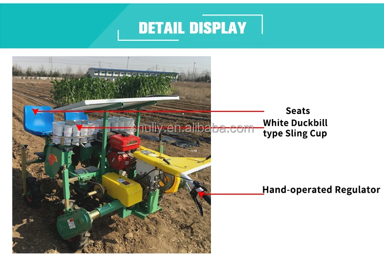 Vegetable Seedling Transplanting Machine - High Productivity