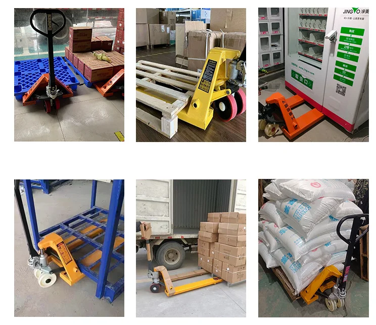 Lifter Machine Moving Skate Pallet Fork Transport Trolleys Transporting ...