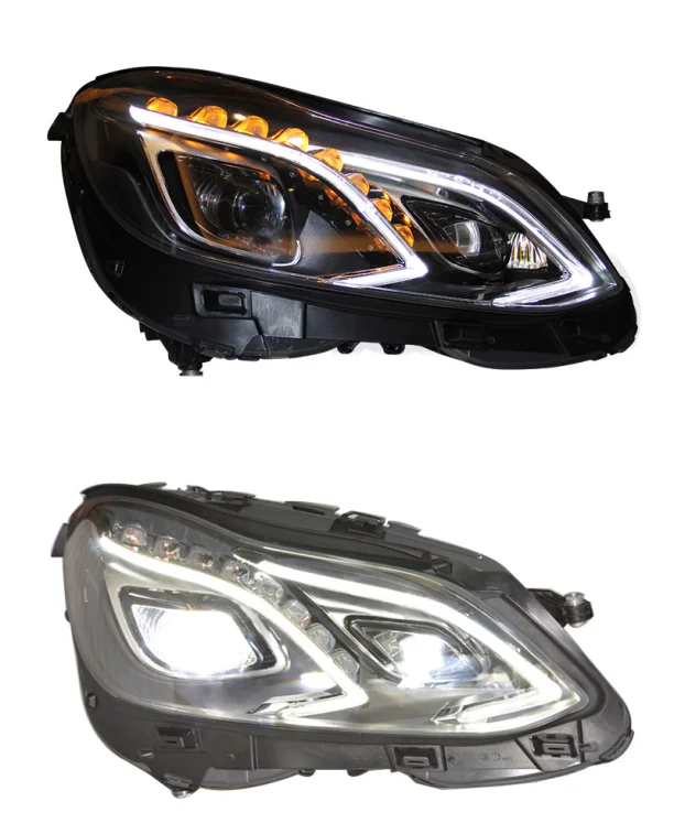 Mercedes E Class W212 Headlight Assembly - High-Quality LED