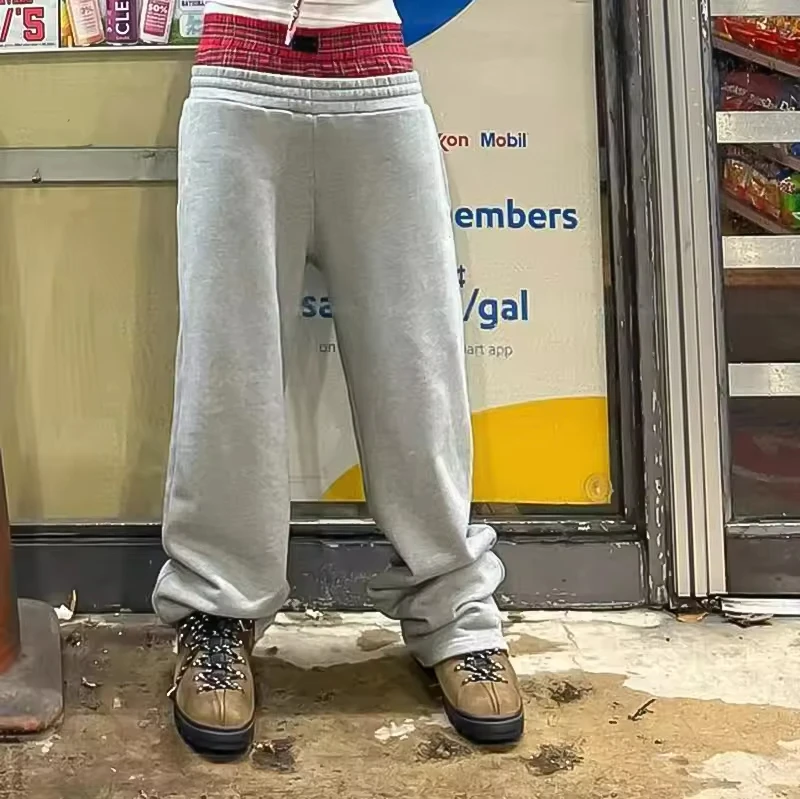 Custom Jogger Flared Trousers - Double Waisted Sweatpants