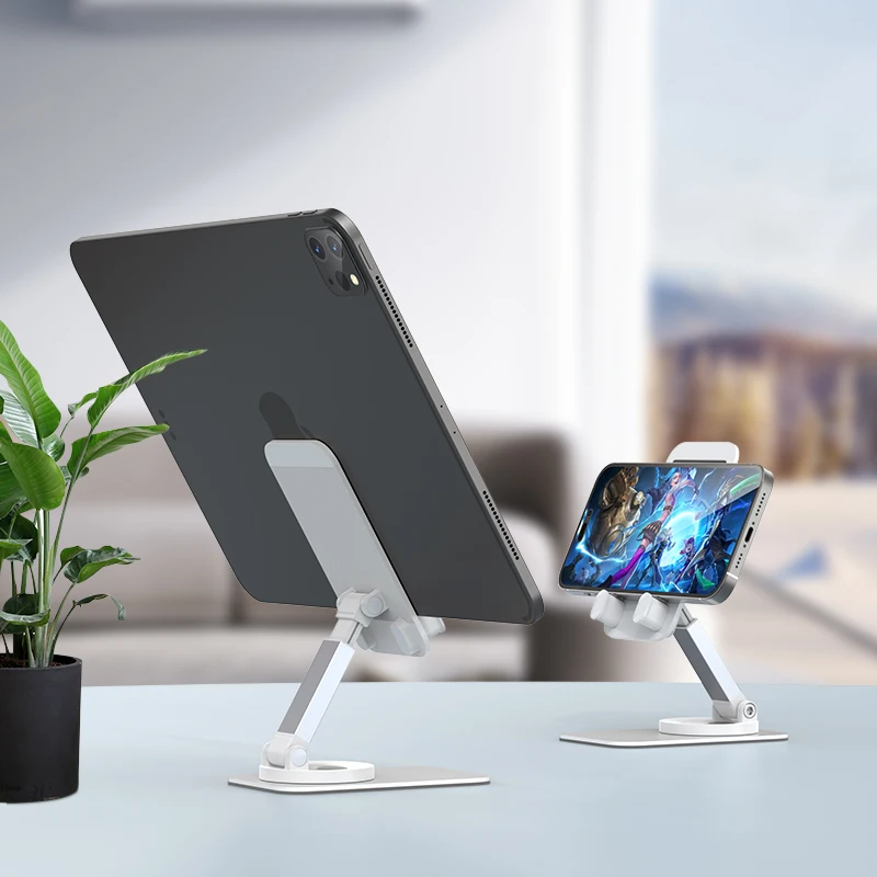 Foldable Telescopic Universal Adjustable Desktop Smart Phone Tablet PC ...