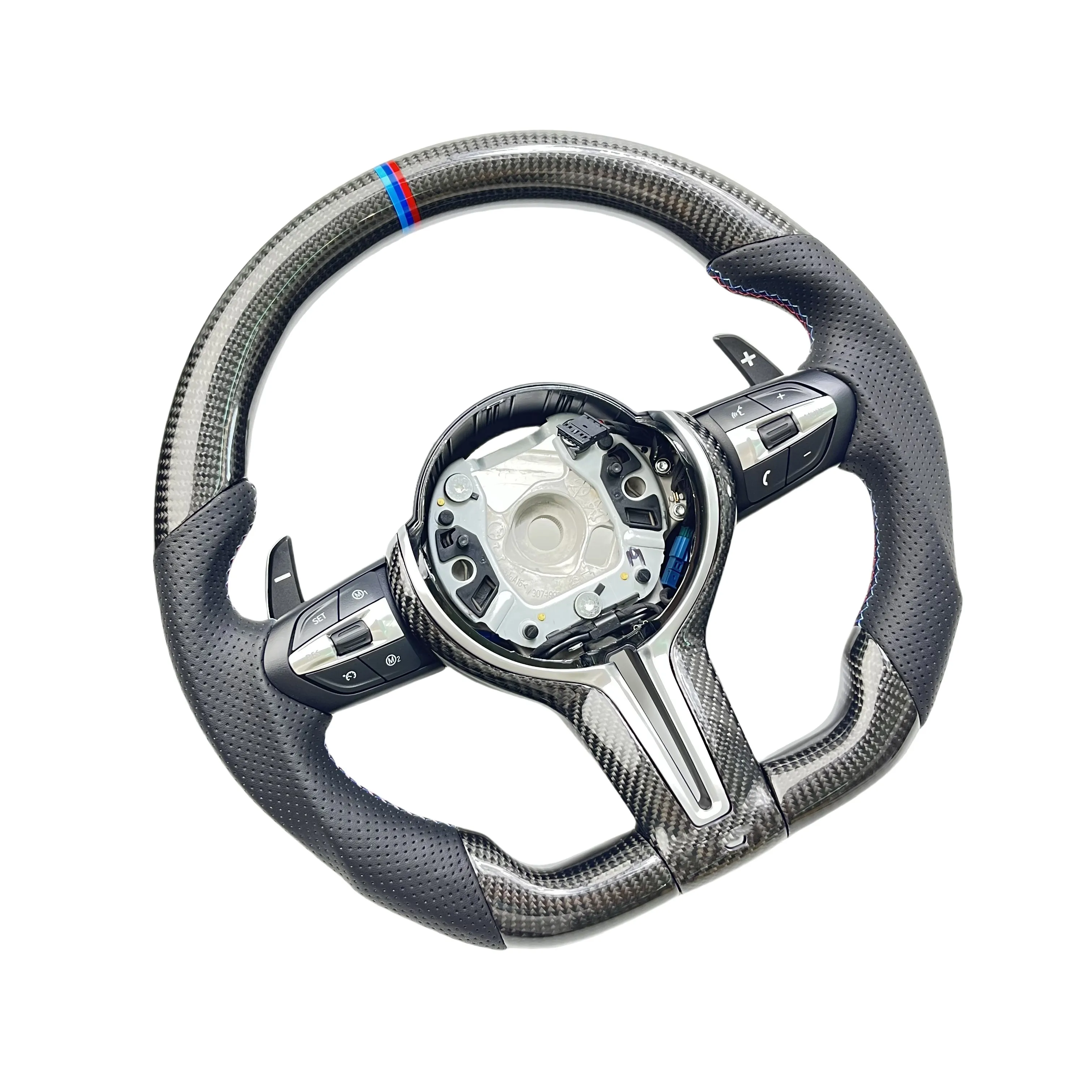 Factory custom x5 carbon fiber m steering wheel for BMW X5 steering ...