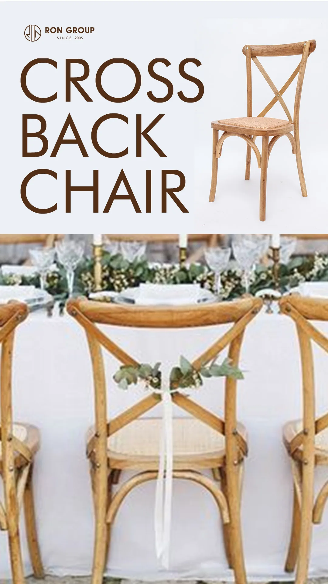 Wholesale Manufacturer Banquet Event Wedding Party Crossback X Chair ...
