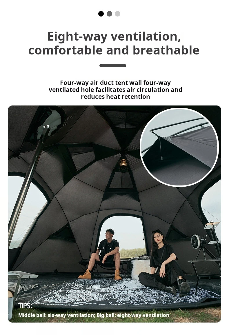 Luxury Portable Foldable Tent - Ideal for All-Season Camping