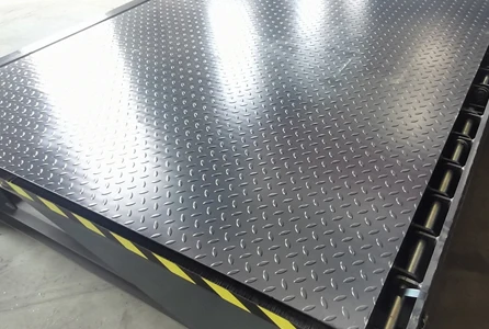 10 Ton Adjustable Mechanical Dock Leveler Hydraulic Loading Unloading ...