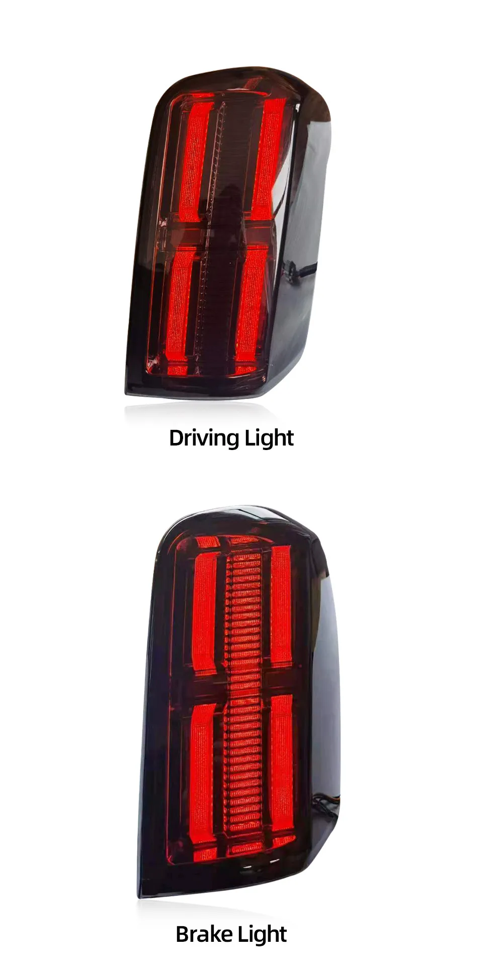 Luz trasera LED para coche Mitsubishi Triton L200 2015 2016 2017 2018 ...