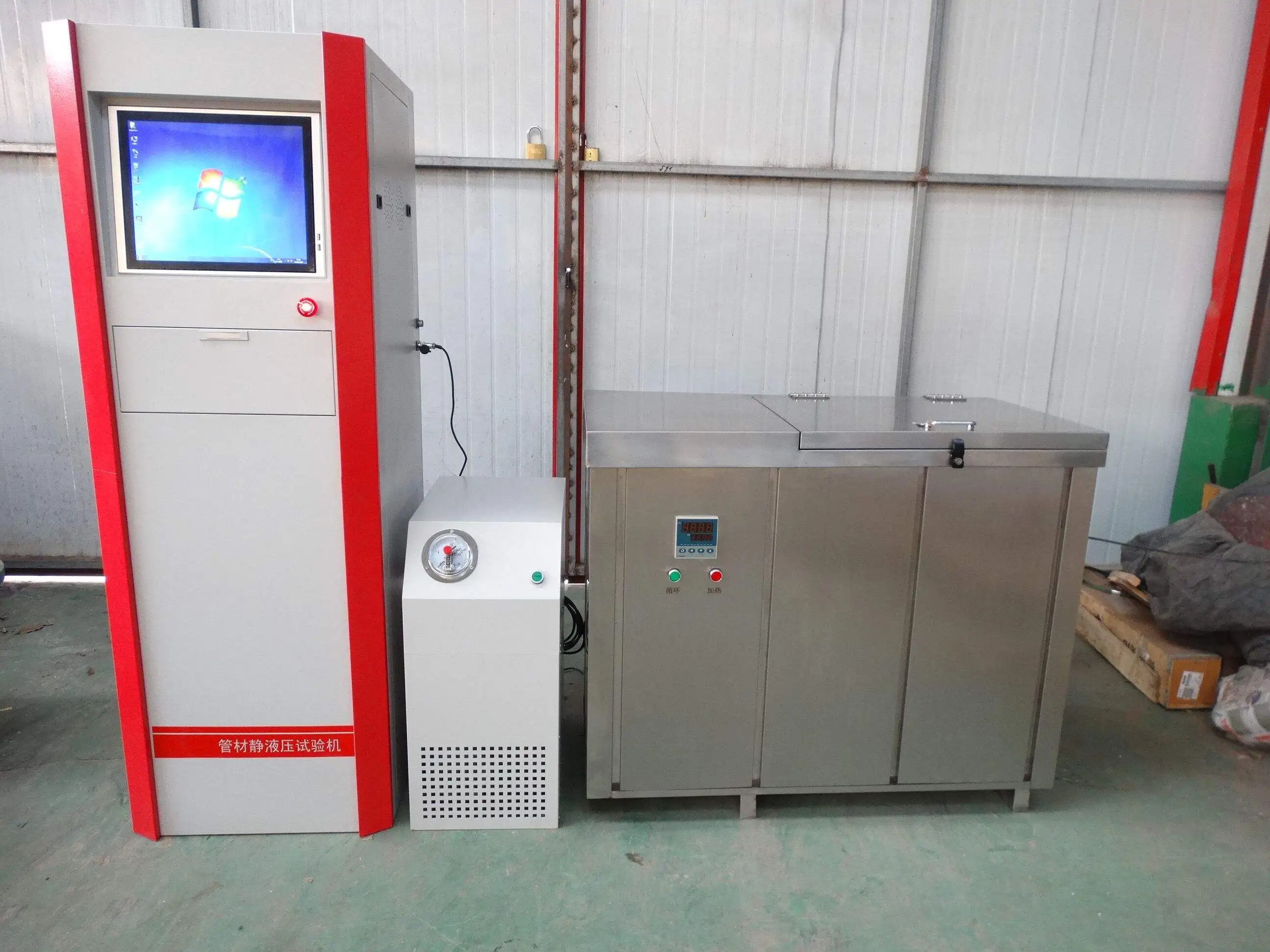 Plastic Pipe Hydrostatic Pressure Burst Tester/pvc Pe Pipe Pressure ...