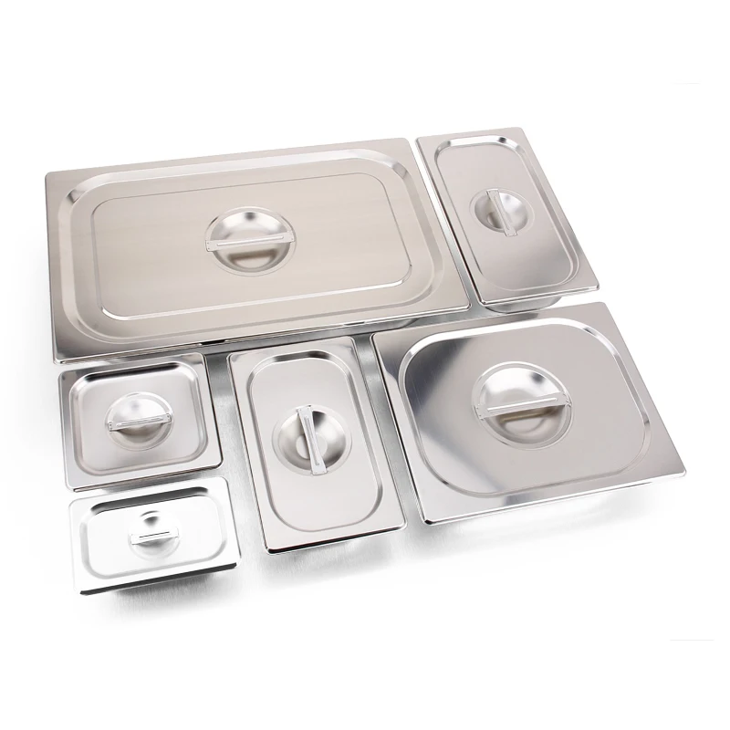 Multi-size Stainless Steel Food Gastronom Pans GN Pan Food Container ...