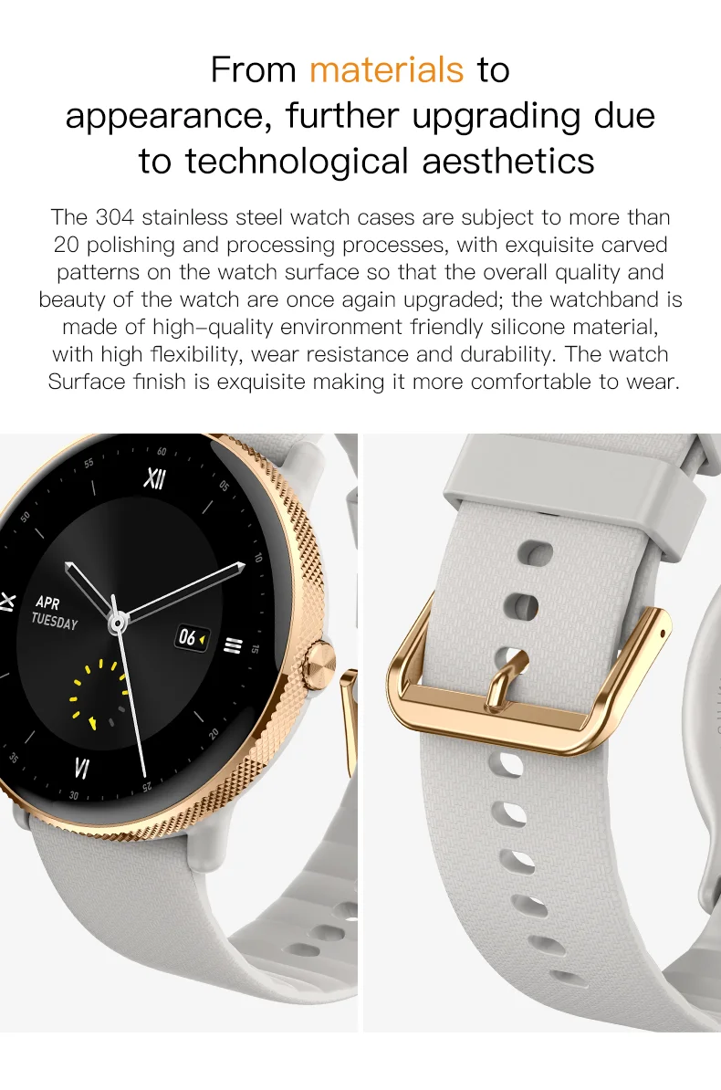 S61 Profit Stylish Amoled Smartwatch Stainless Steel Frame Advanced ...
