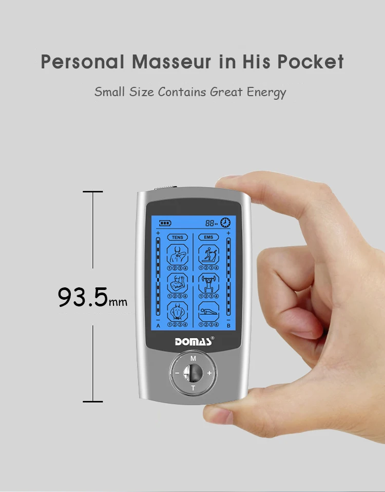 Domas Tens Unit Medical Physiotherapy Device Electronic Back Pain ...