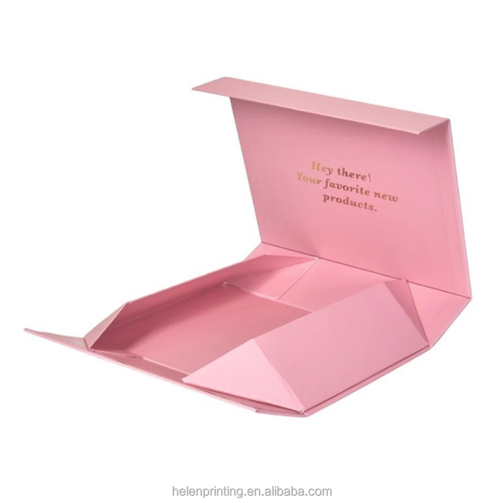Custom Cute Pink Gift Mailing Postal Package Cardboard Carton Packaging ...