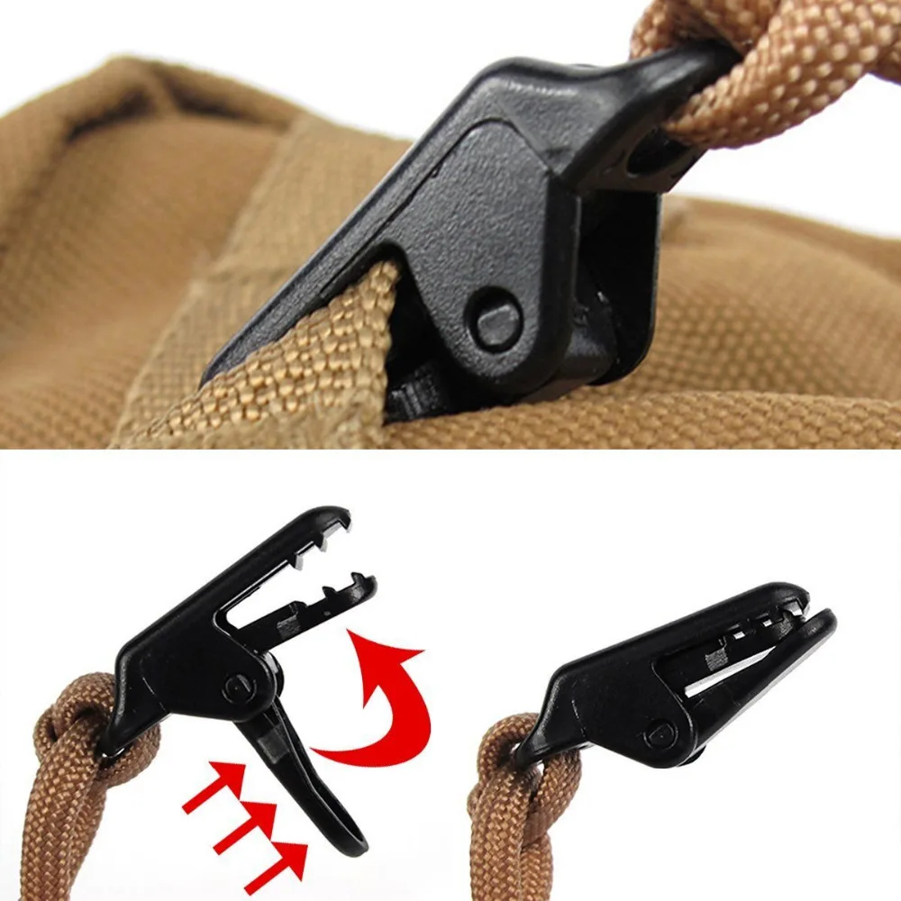 Tent Awning Canopy Clamp Tarp Clip Snap Canvas Anchor Gripper Caravan ...