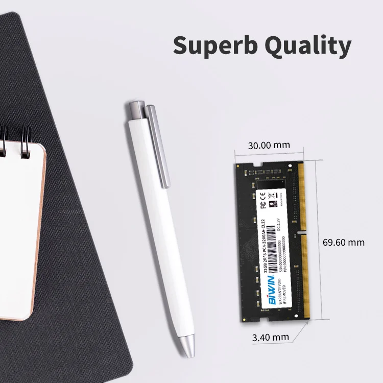 Biwin Memoria Ram Chip Ddr4 Sodimm Laptop Memory 2666mhz Cl19 Single ...