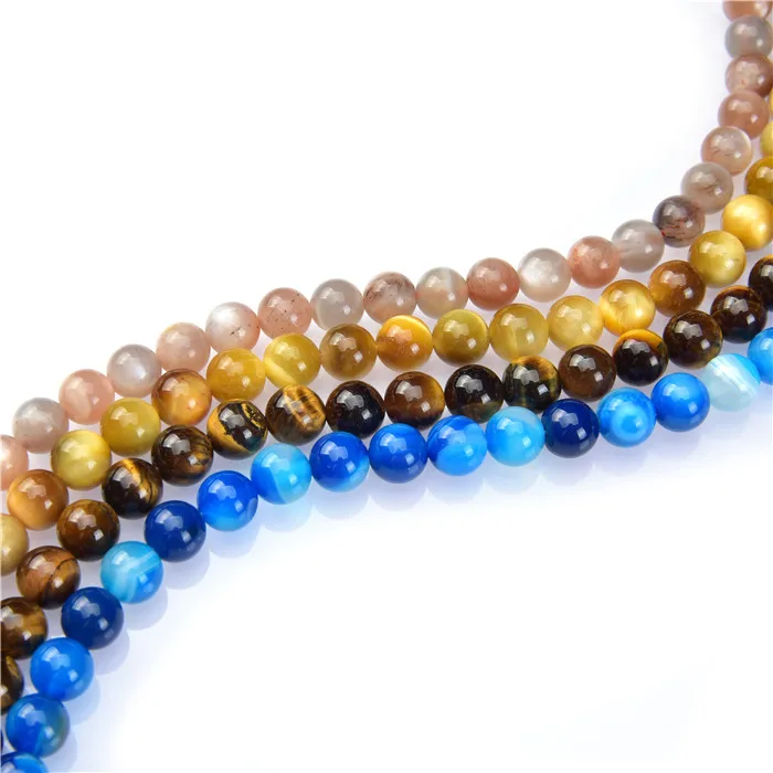 Fashion Natural Stone Beads Black Matte Onyx Beads 4mm 6mm 8mm 10mm ...