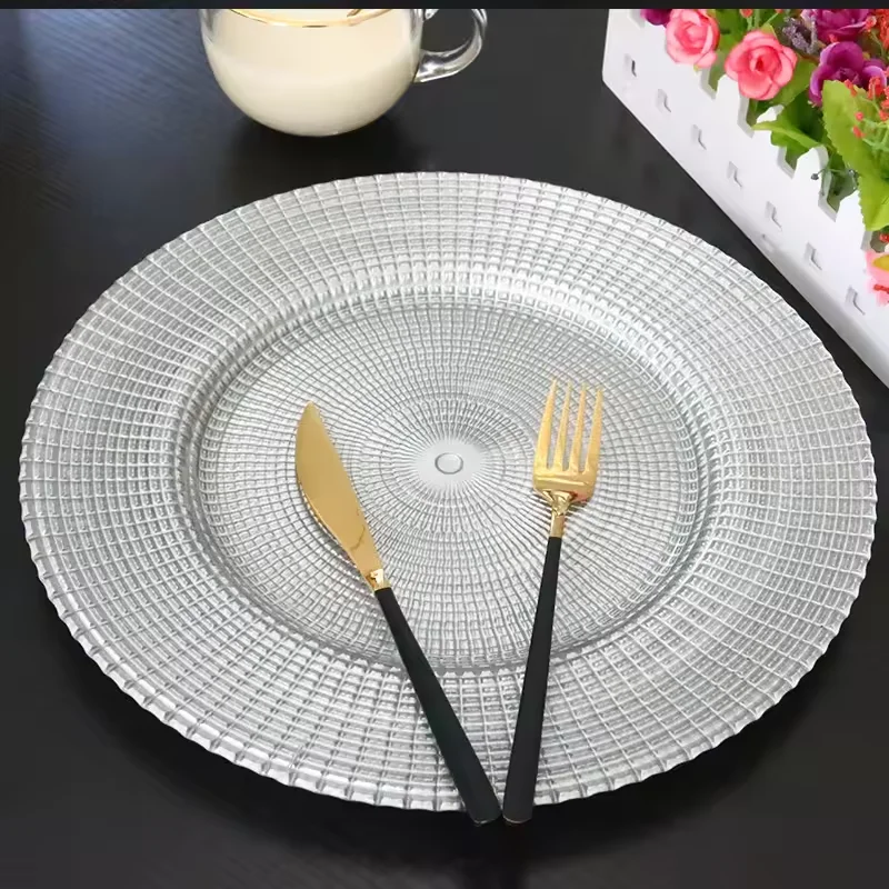 Hot Selling New Design Nordic Palace 13" Round Electroplating Golden ...