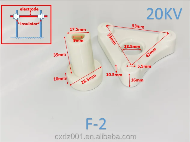 high voltage Ceramic insulator for ESP, Air purifier AL2O3 ...