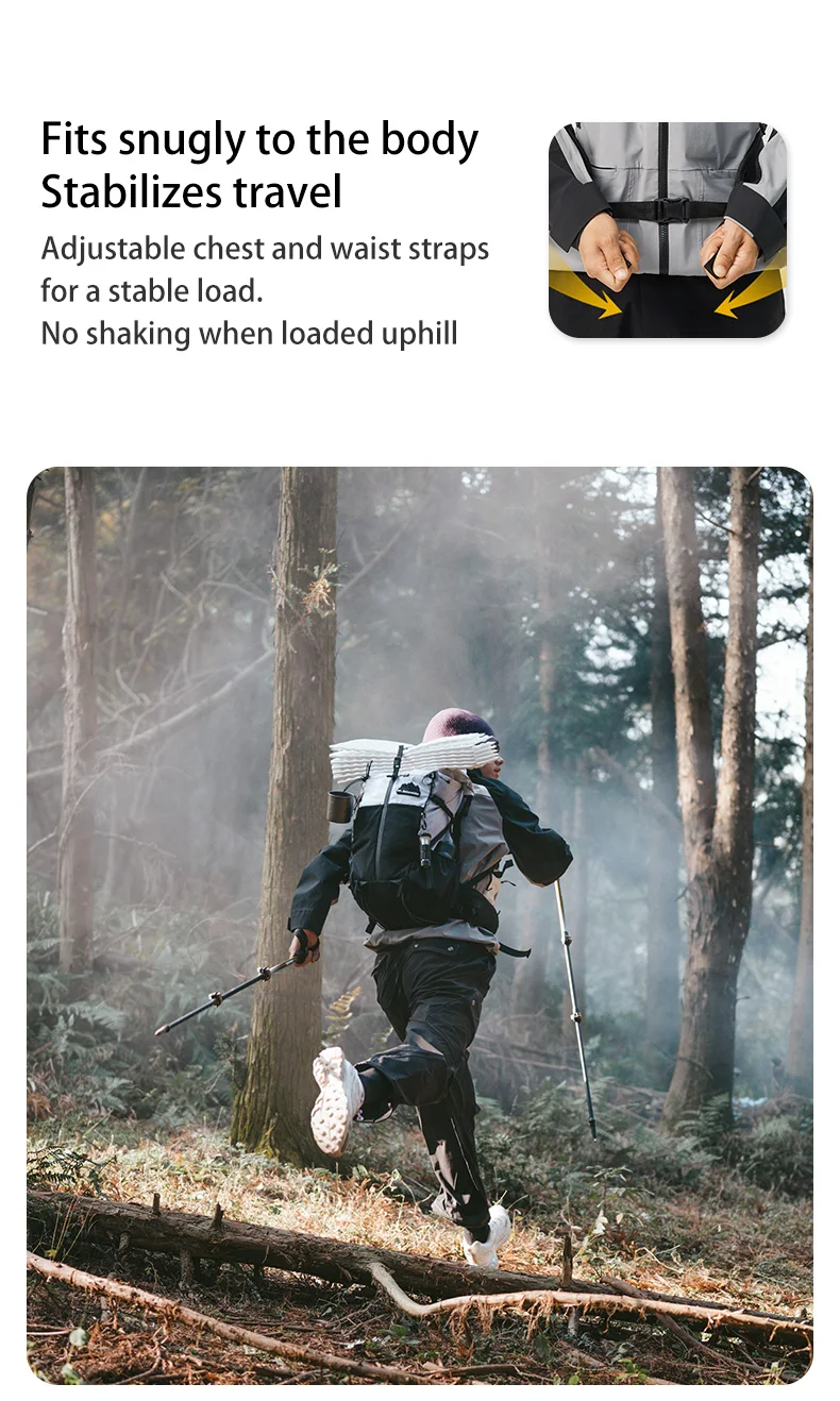 Naturehike Ultralight 30L Foldable Backpack for Camping & Hiking