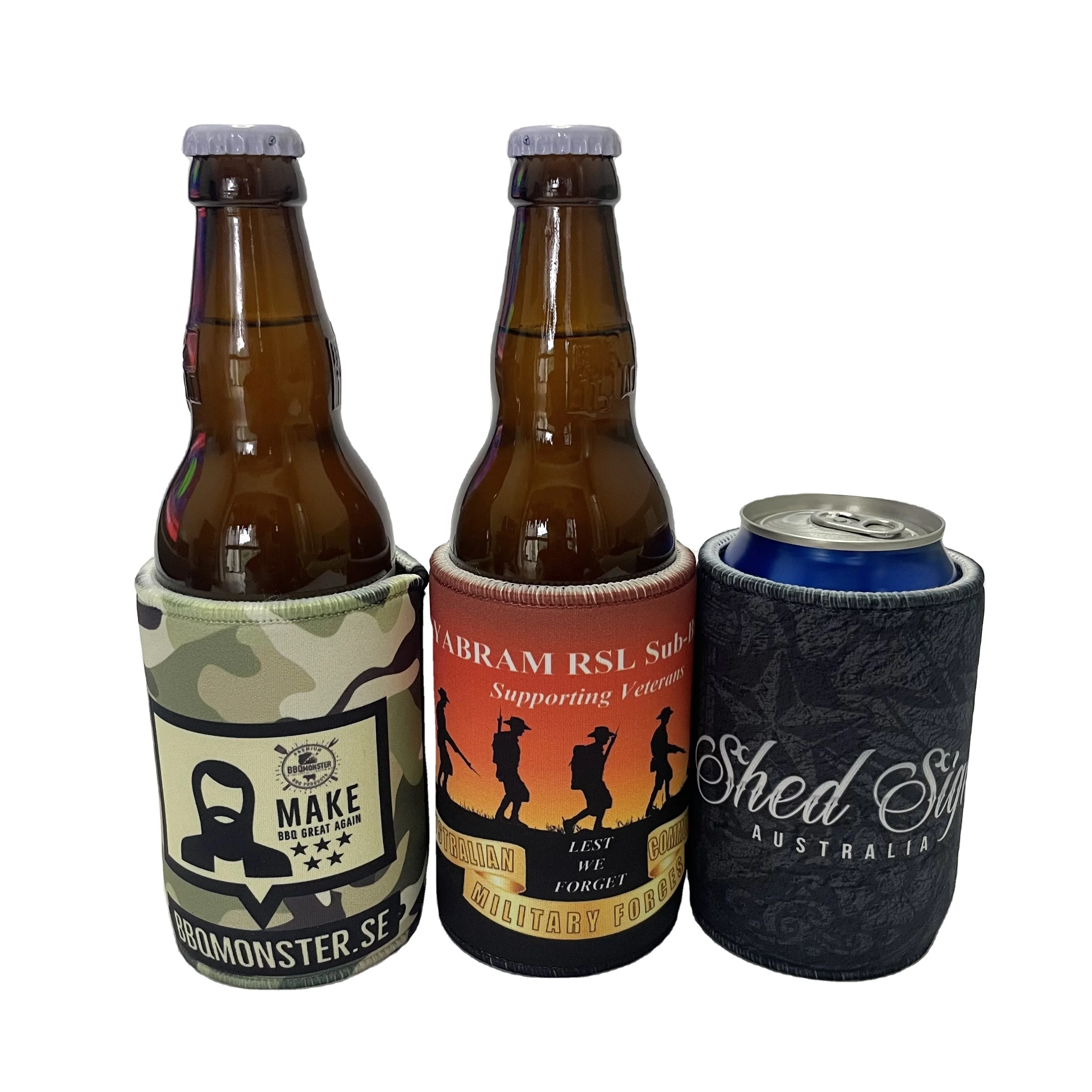 Custom Printing Sublimation stubby can cooler beer stubby cooler logo ...