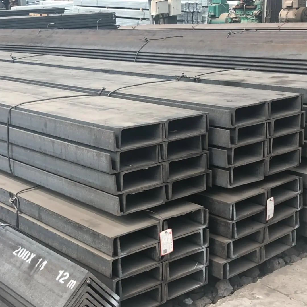 A36 Upn 160 Upe 6m Hot Rolled Iron Beams Mild Steel U Channel - Buy U ...