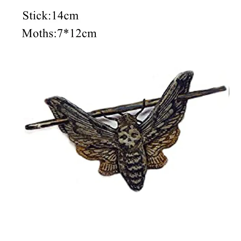 JIRIS Hair Pin Stick Slide with Faux Bone Halloween Accessory Retro ...