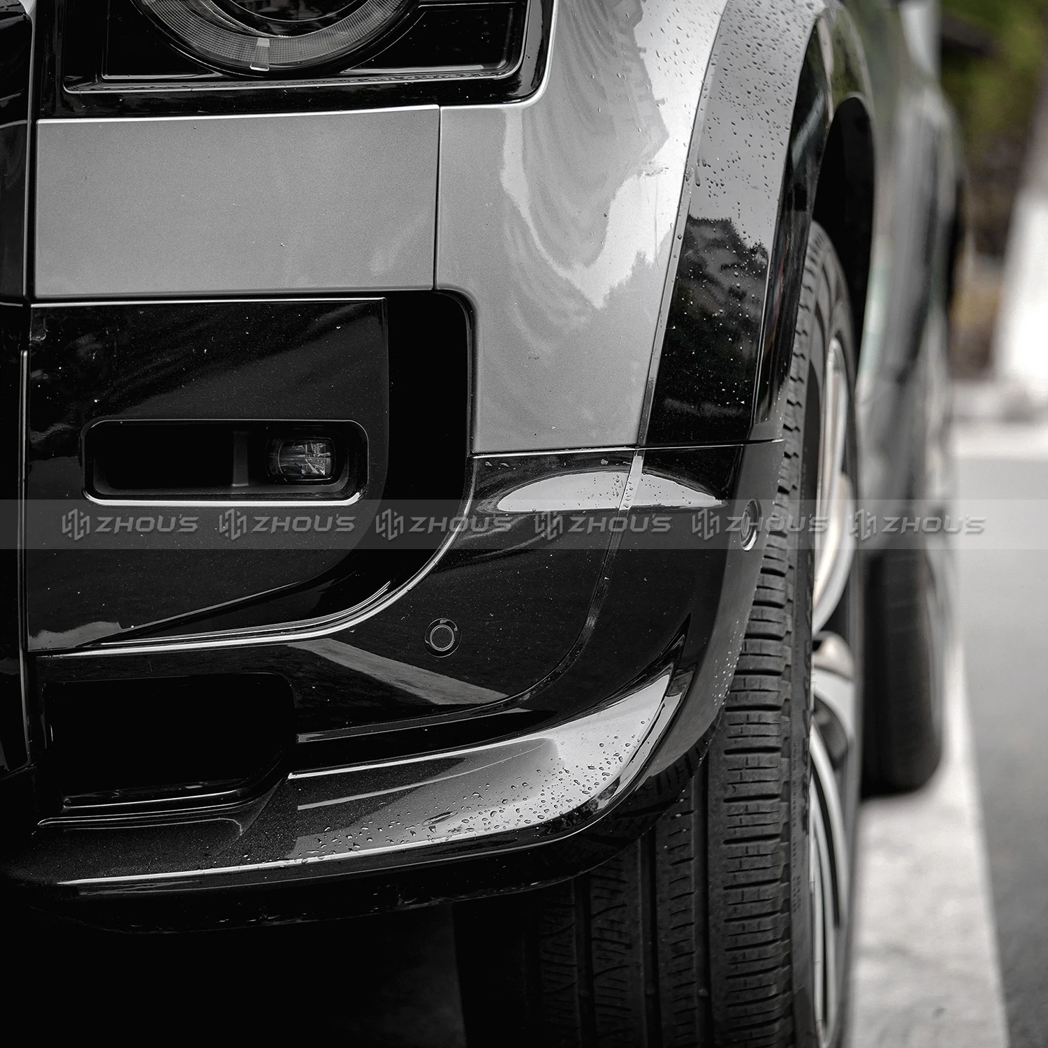 Auto Tuning Body Kit Abs Carbon Fiber Retrofitting Bumper Front Lip ...