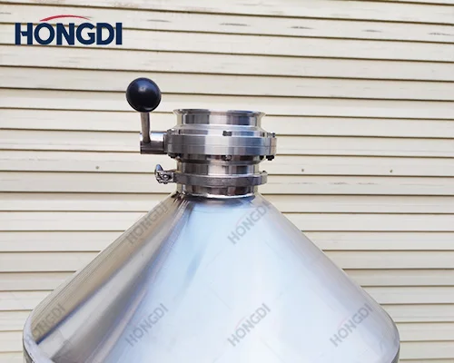 304 Stainless Steel Double Cone Mixer for Powder Blending