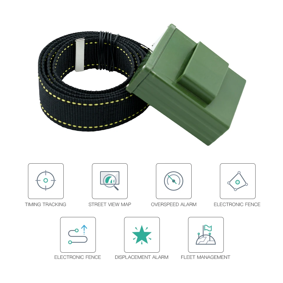 4g Cow Gps Tracker Real Time Tracking Geo Fence Collar Cut Alert Solar ...