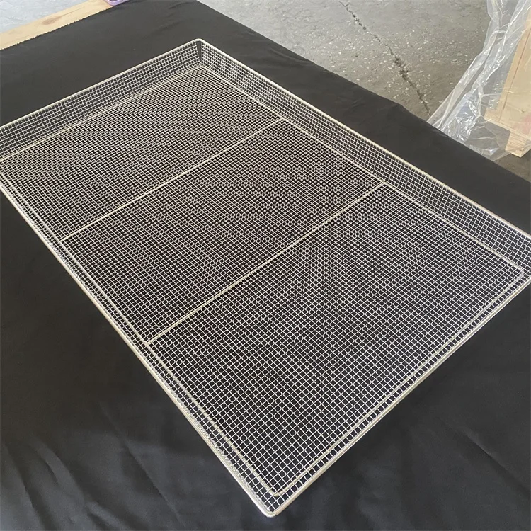 Wire Mesh Welded Tray Metal Perforated Baked Tray Stainless Steel ...
