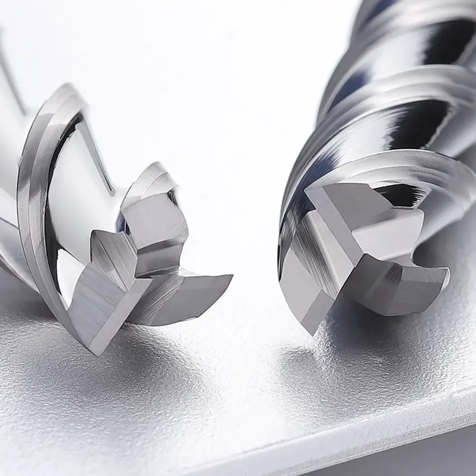 Cnc Machine Cutter Tungsten Carbide Stainless Steel Coating Flat Square ...