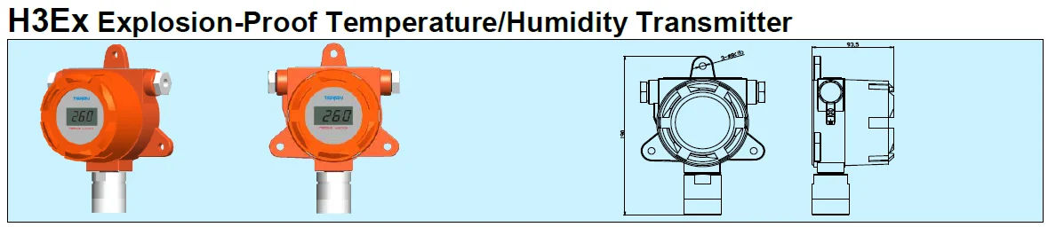 Explosion-proof Temperature and Humidity Transmitter