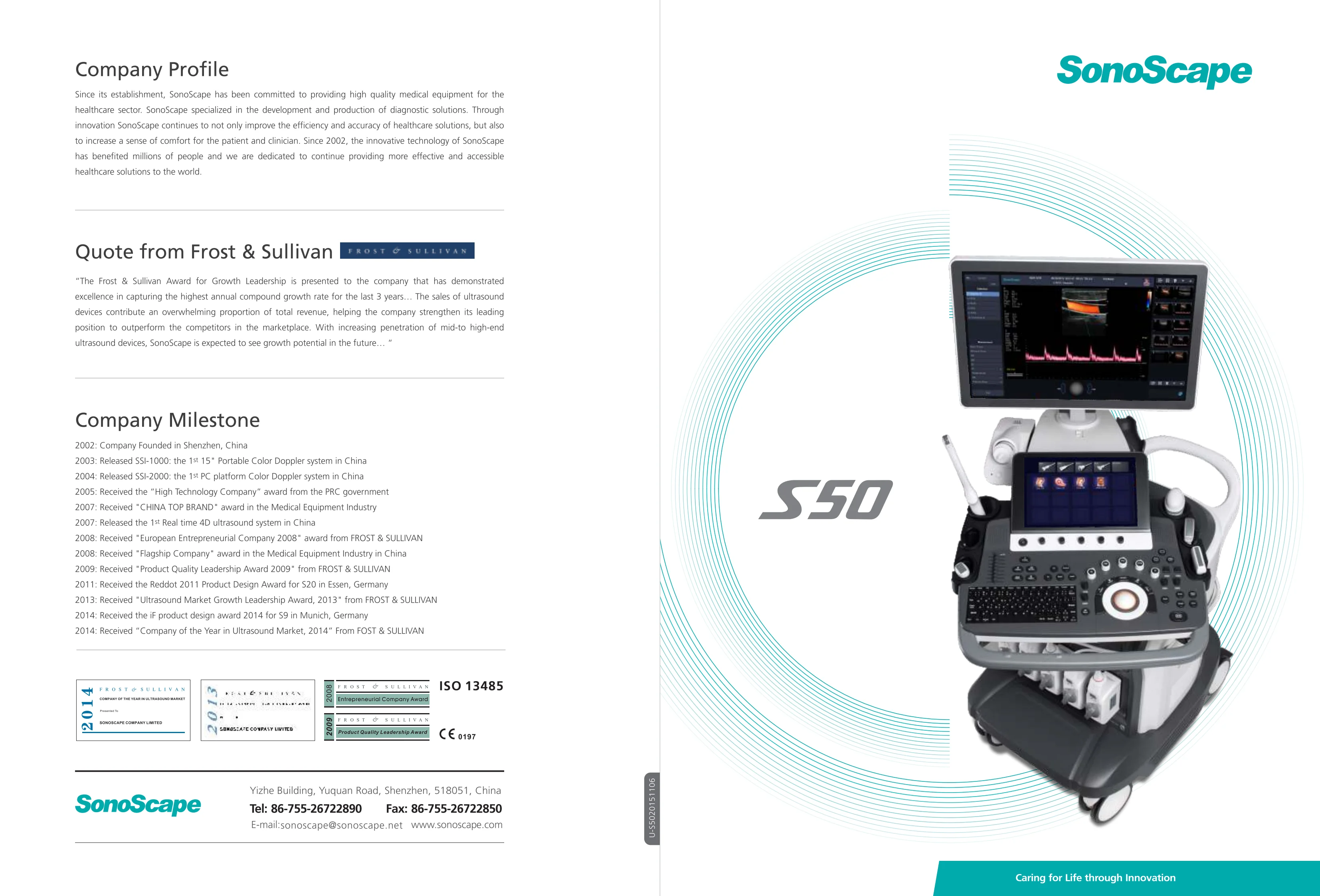Mesin Terapi Ultrasonografi Doppler Warna 4D Portabel Termurah Harga ...