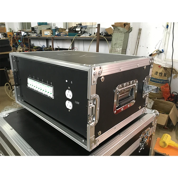 50 Amp Power Distribution Box for Stage Event Rack Mount