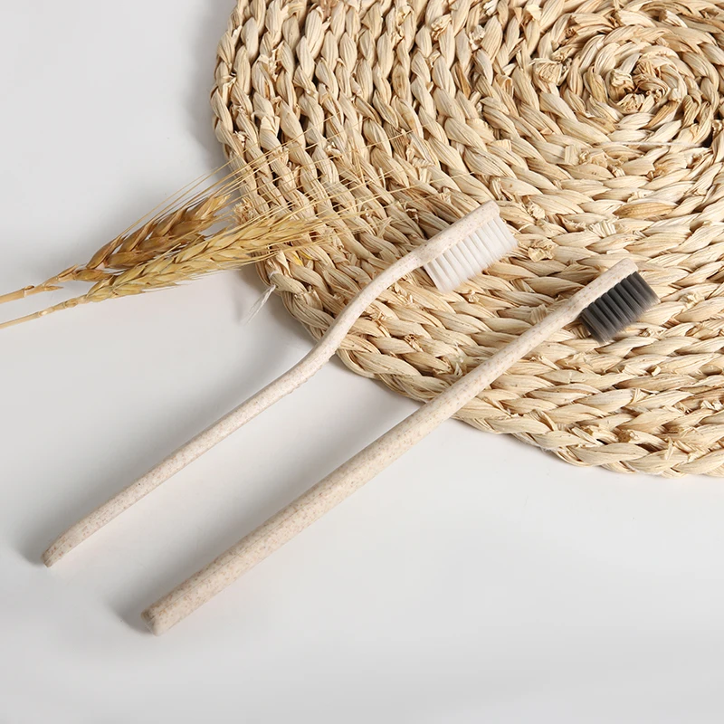 Cheap Biodegradable Eco Hotel Wheat Straw Toothbrush| Alibaba.com