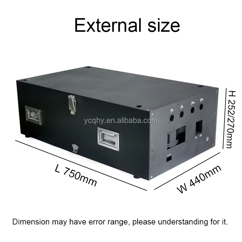 Stackable Lithium Battery Case for 48V 72V 16S DIY 280Ah LiFePO4 Cells ...
