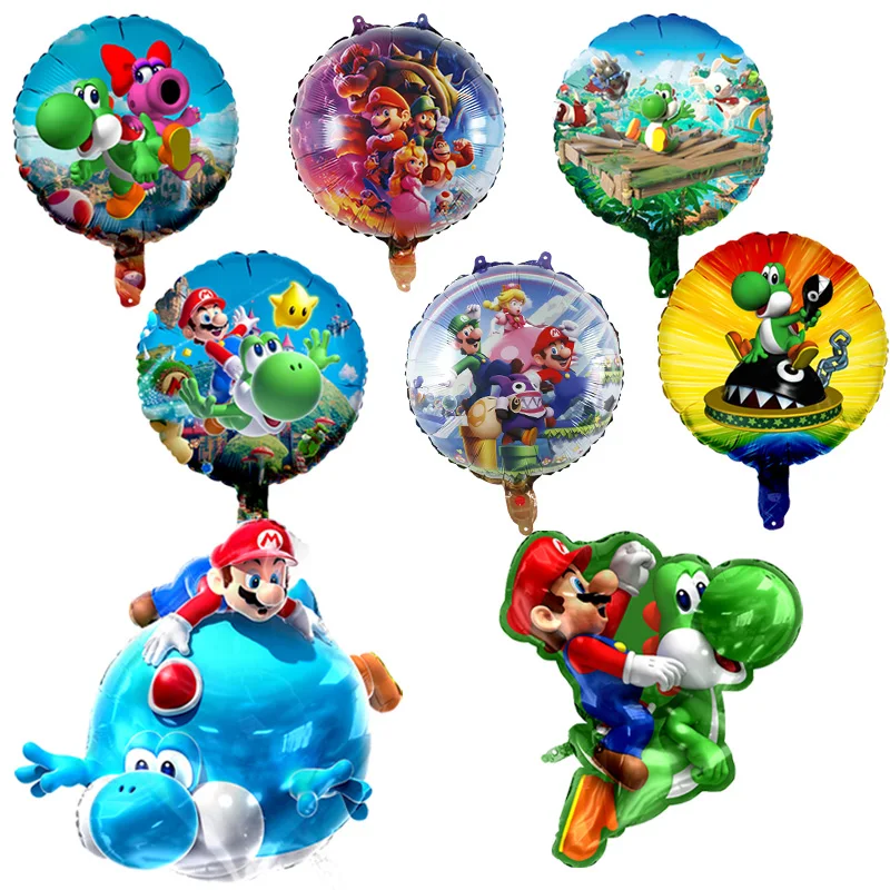 Mario Balloons - Fun Cartoon Party Decorations for Kids