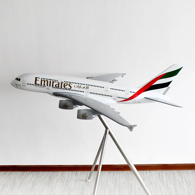 Emirates A380 Model Plane - Large Scale Decorative Aircraft
