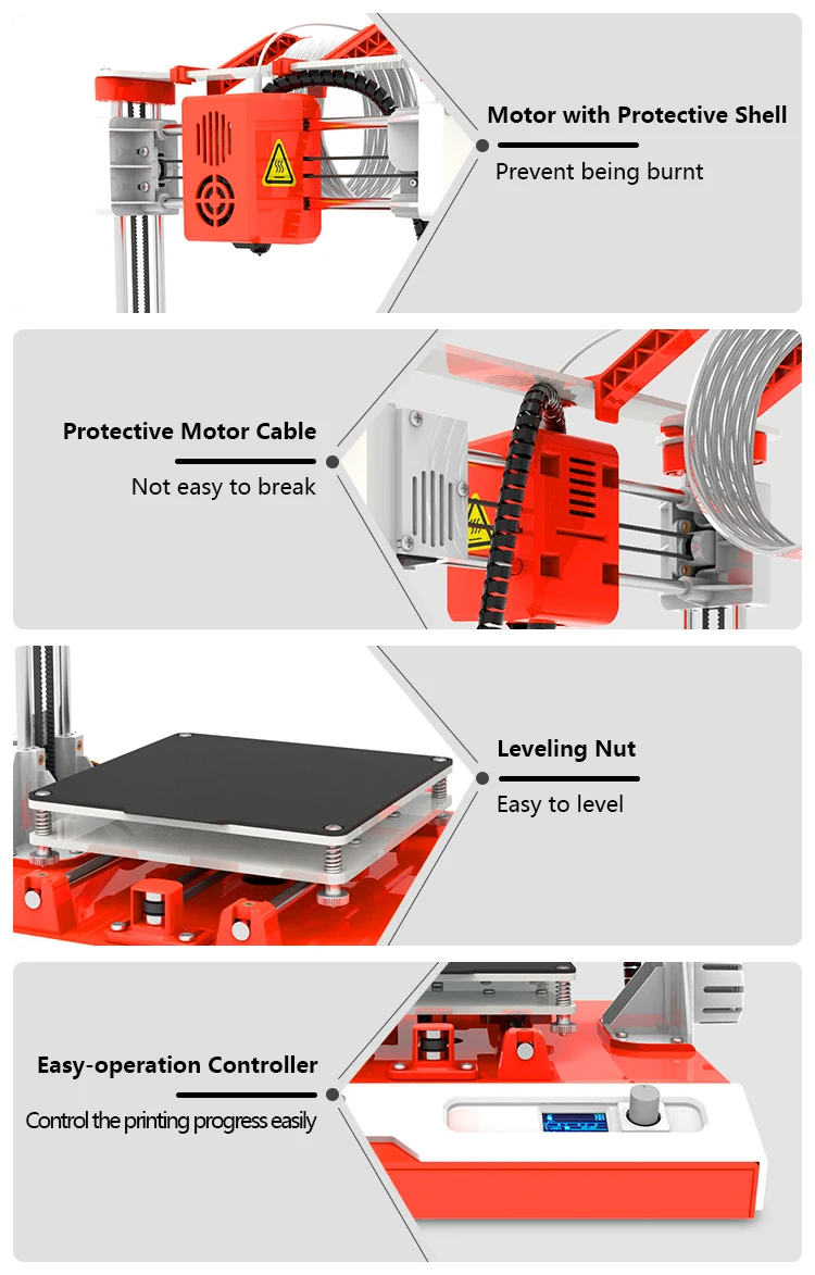 Easythreed Mini 3d Metal Printer Kit Filament Machine Fdm Impresora 3d ...
