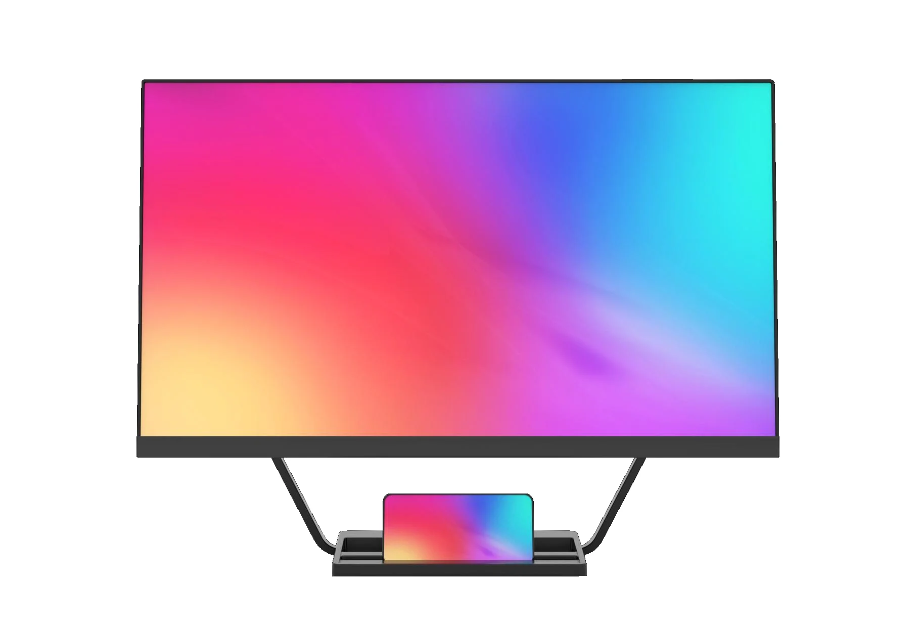 High Quality Borderless Desktop All-in-one Computer Aio Win11 I3 I5 I7 ...