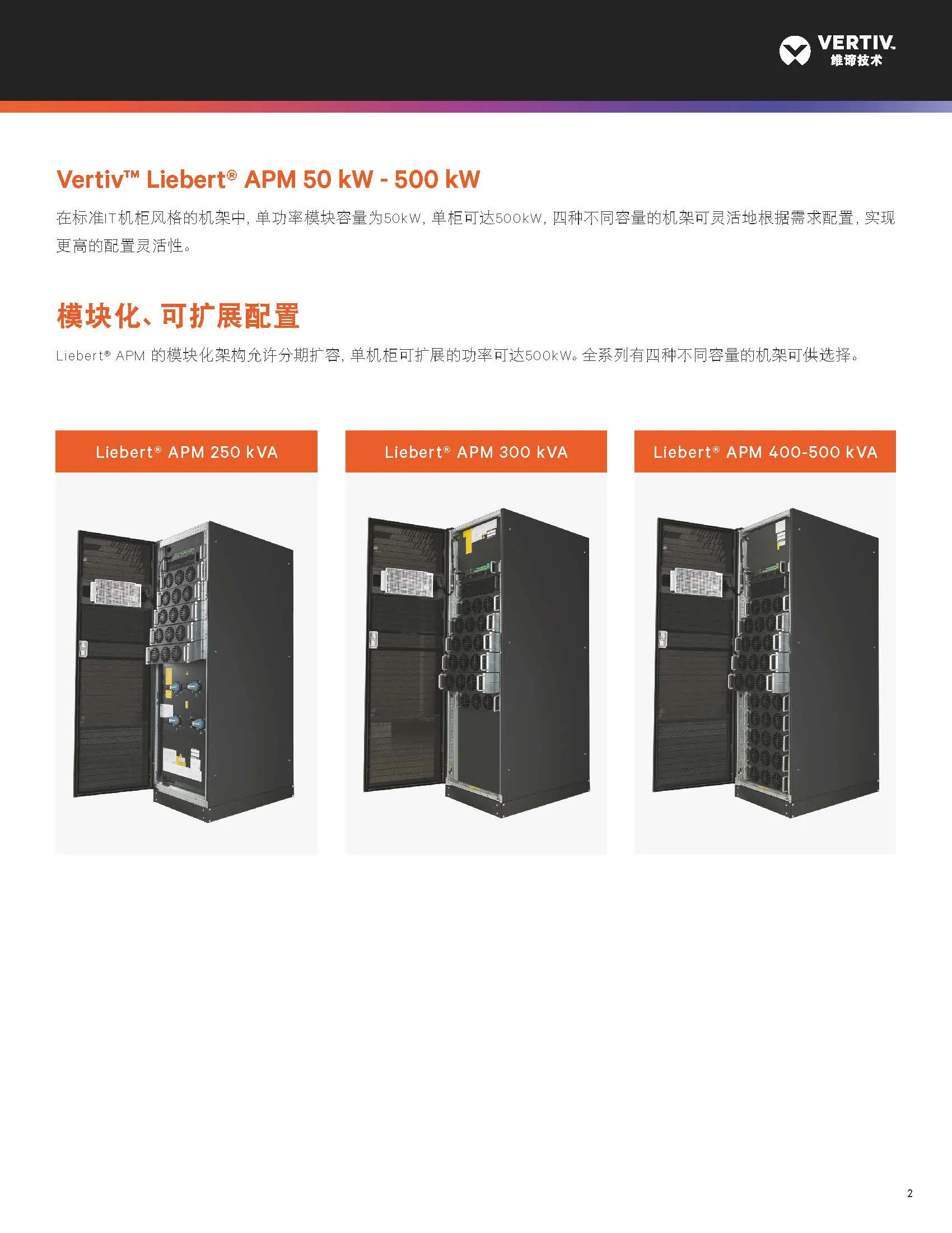 Vertiv Liebert APM160 UPS 250KVA 500KVA 400V Smart Module Ups Power ...
