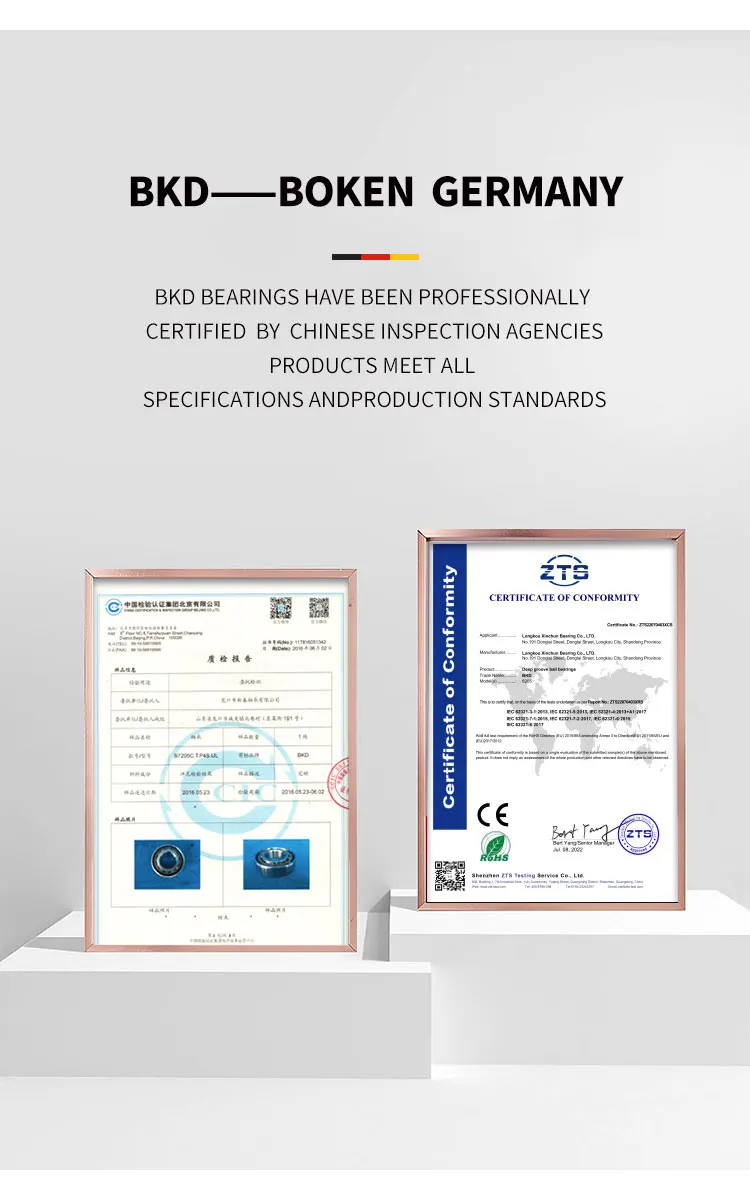 BKD Ball Bearings - High Stability & High Speed Performance