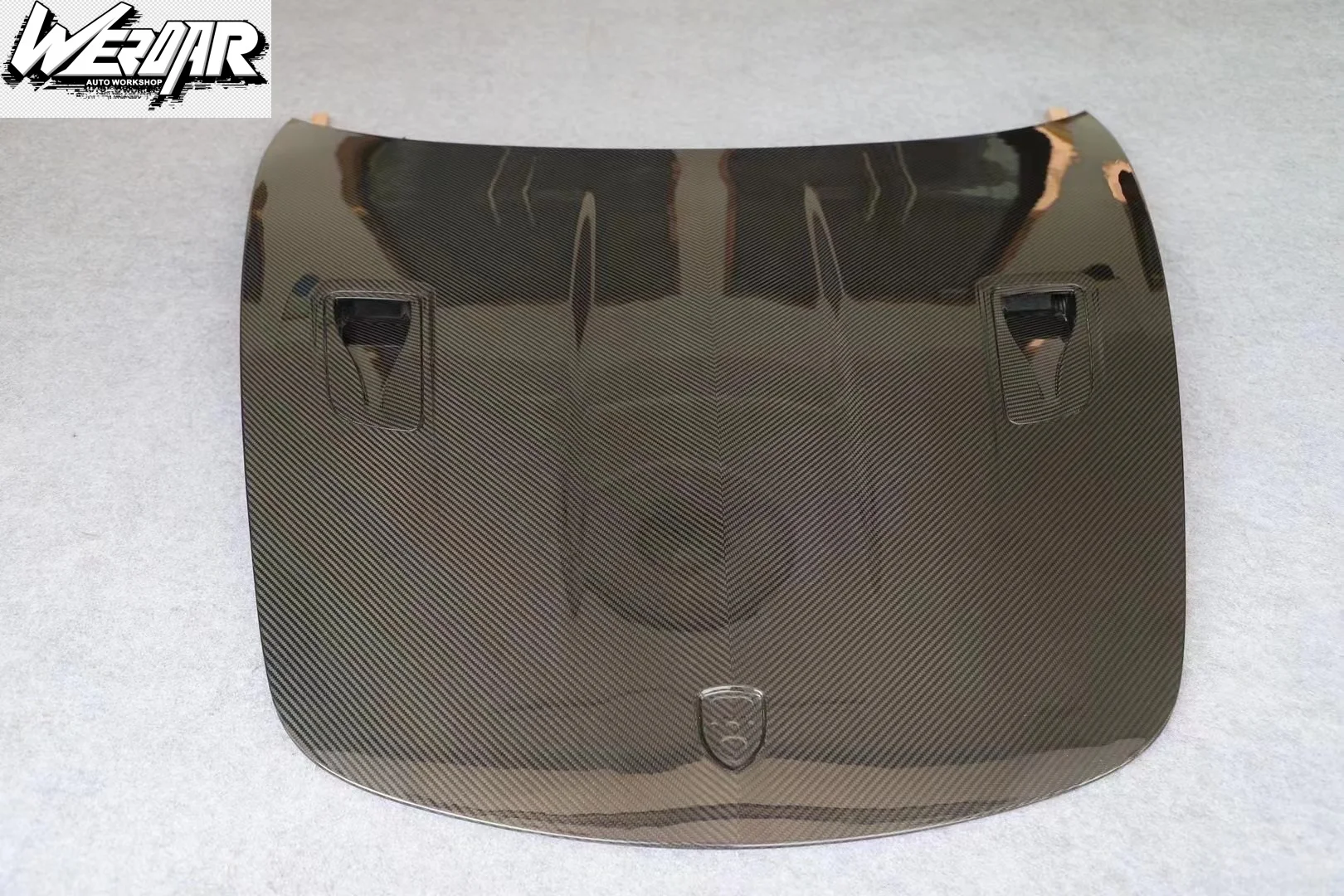 Dry Carbon Fiber Car Engine Hood Cover Rs Style Body Kit For Porsche ...