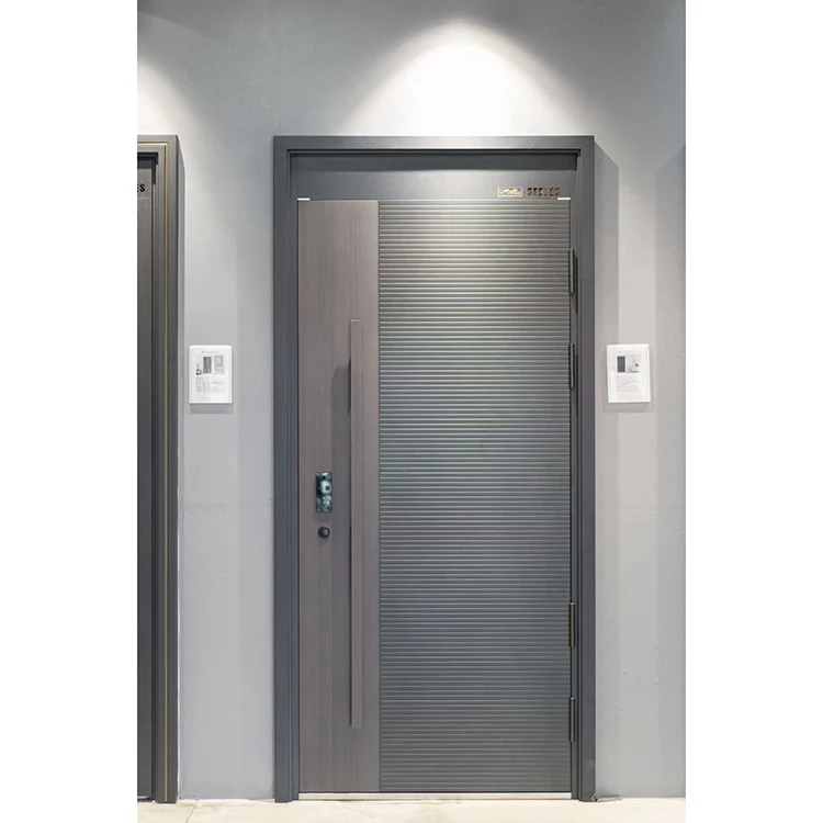 Exterior Doors Front Modern Steel Security High Quality Residential ...