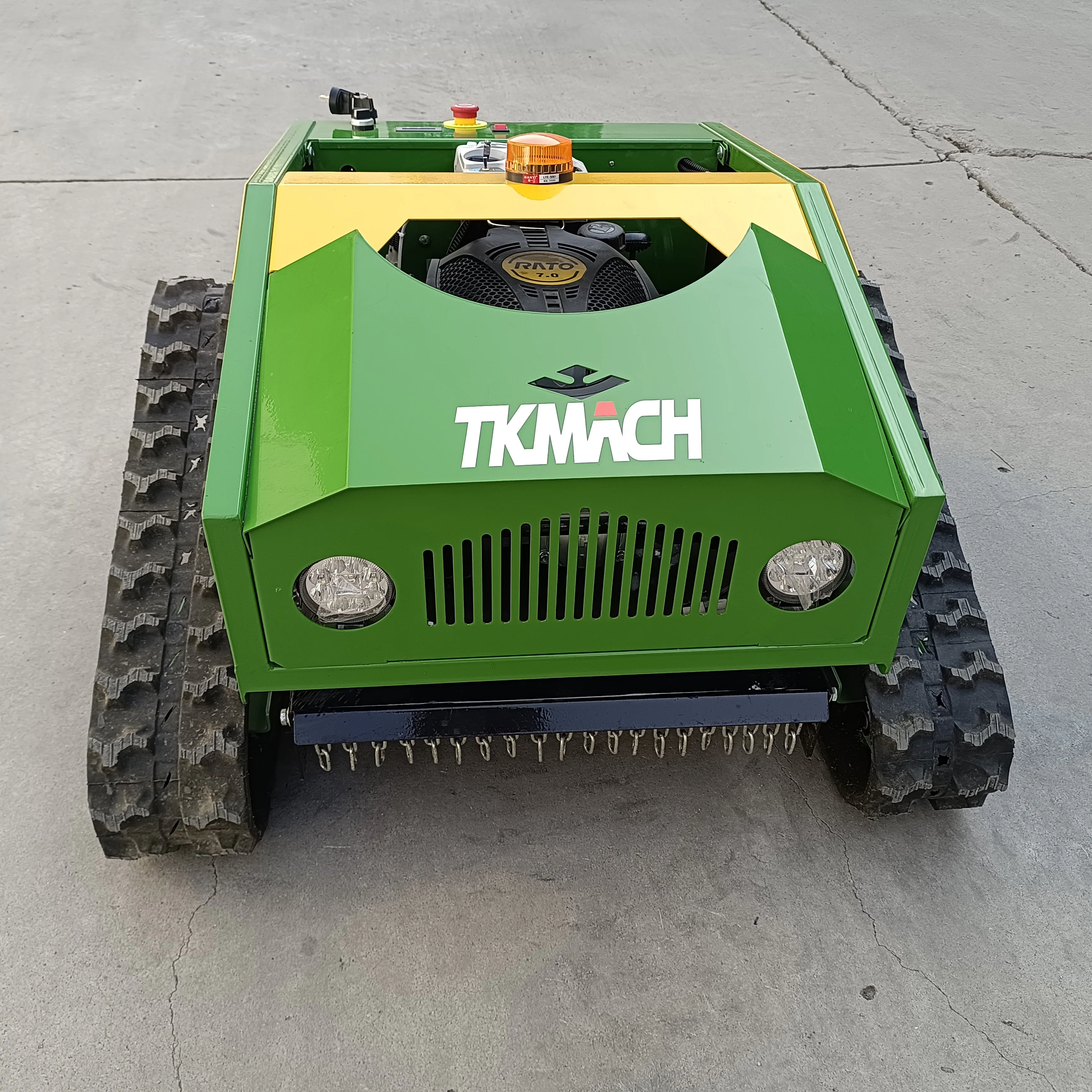 Zero Turn Mower Grass Cutter Machine Remote Control Gasoline ...