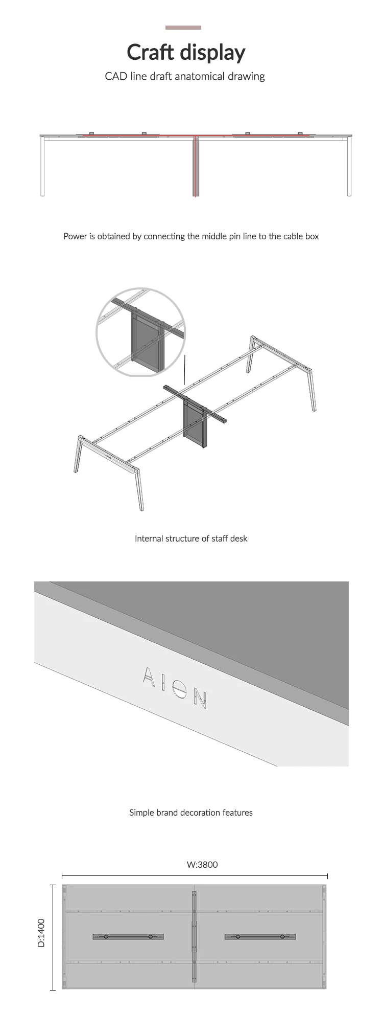 New Fashion Large Modular Conference Table Convertible Extendable For ...