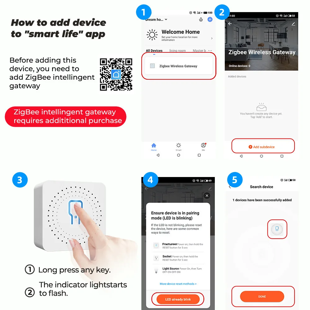 Tuya Zigbee Wifi 16A Smart Switch - Power Monitor & Voice Control