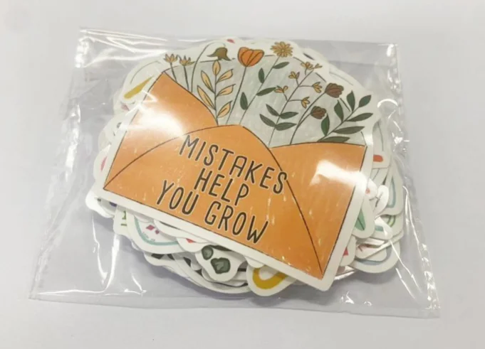 50pcs Fresh Colorful Plant Flower Stickers For Girl Student Scrapbook ...