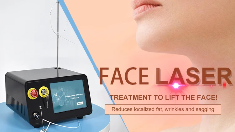 Triangelemd Medical Laser Fiber 1470nm - Face Lift & Skin Tightening