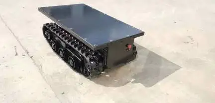 Rubber Track Crawler Chassis - Remote Control & Electric Motor