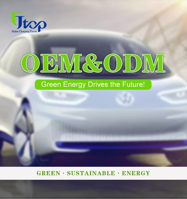 16a/32a Sae J1772 Ev Plug Type 1 To Type 2 Ev Coiled Cable Ev Charging ...